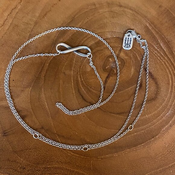 James Avery | Jewelry | James Avery Petite Infinity Necklace Sterling ...